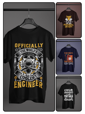 Printed T-Shirts for Engineer - Printz Wear